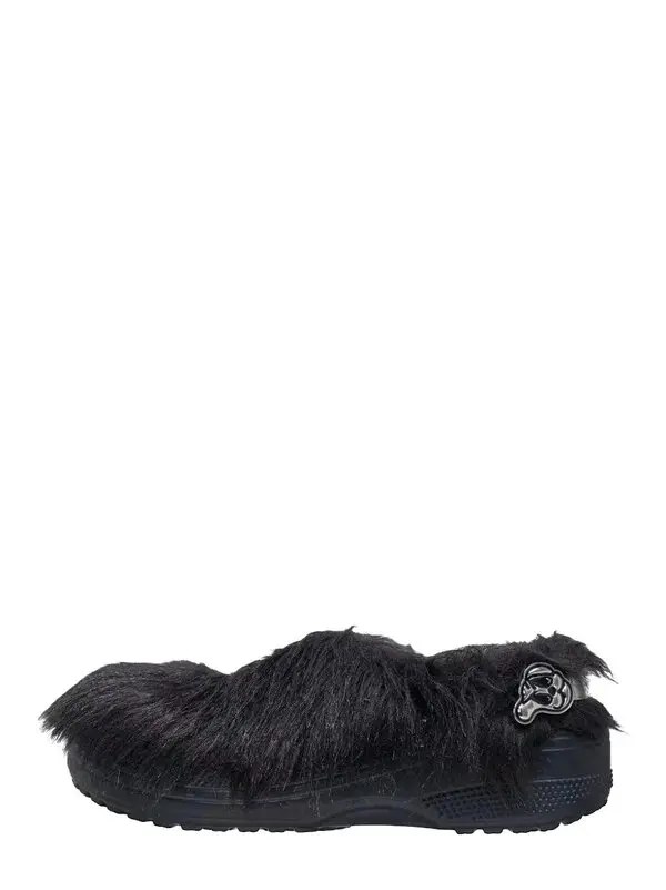 CROCS X Chito Faux-fur Clogs - Black