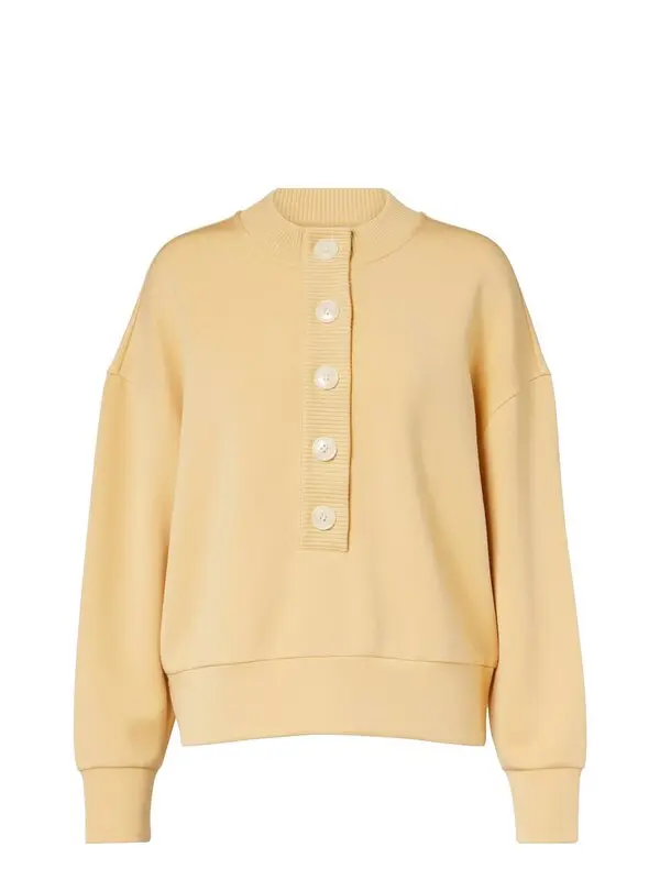 Varley Reena Jersey Sweatshirt - Yellow