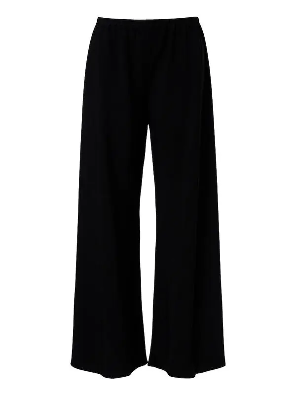 THE ROW Gala Cady Wide-leg Pants - Black