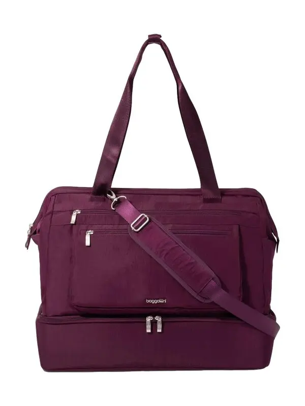 BAGGALLINI Modern Weekender Bag - Mulberry