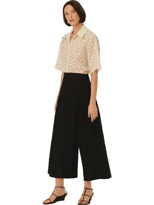 EXQUISE Talia Suit Pants - Black