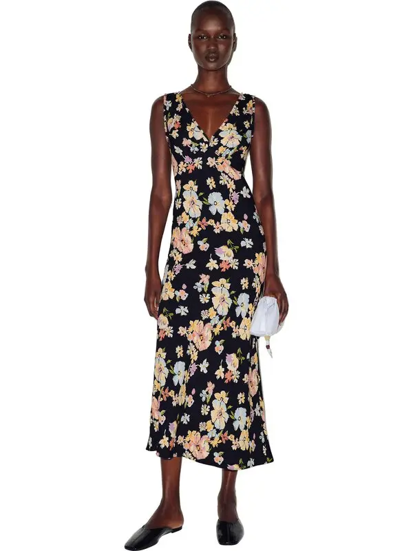 REFORMATION Anna-claire Midi Dress - Multi