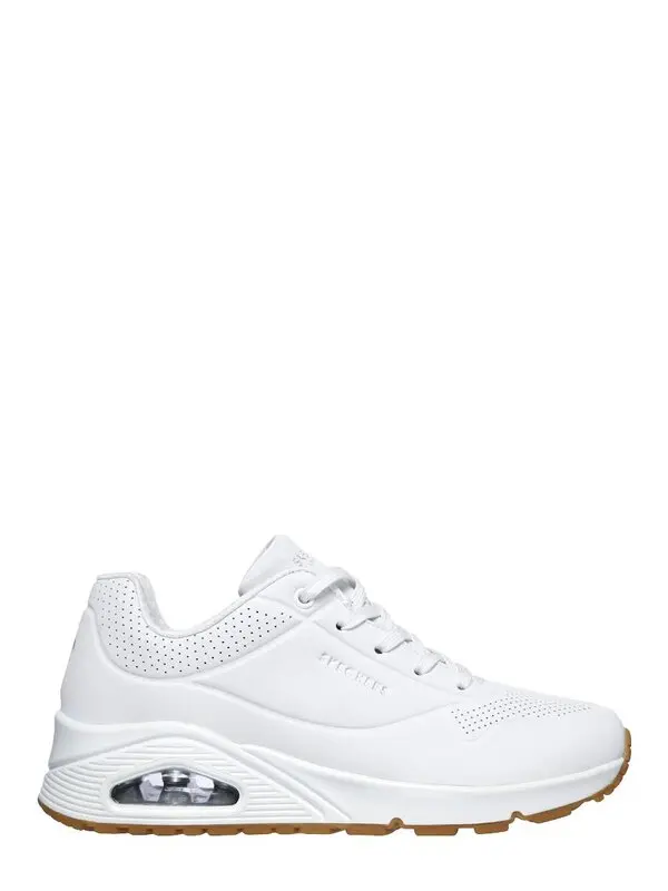 Sketchers Uno Stand On Air Gum Sneakers - White