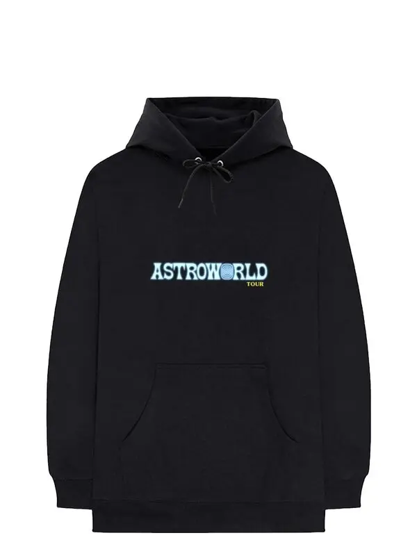 TRAVIS SCOTT Tour Launch Hoodie - Black