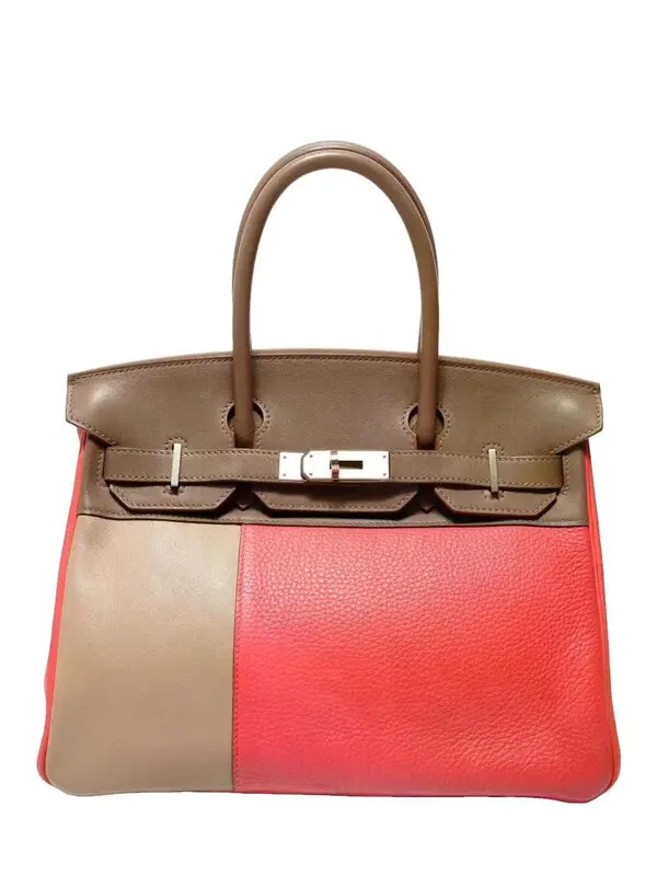 Hermès 2012 Birkin 30 Casaque Handbag - Pink