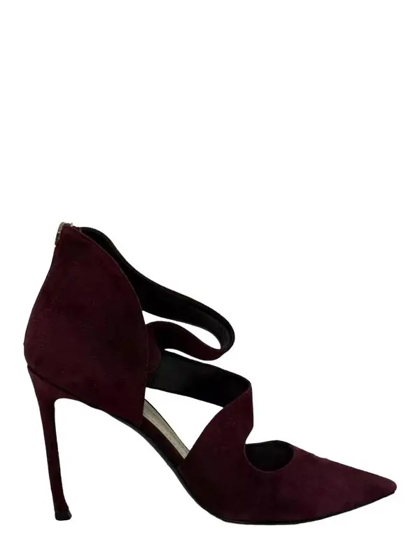Dior Strappy Pointed-toe Stiletto Pumps - Red