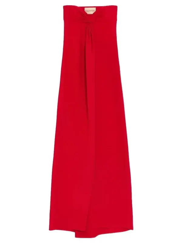 Valentino Garavani Cady Couture Long Dress - Red