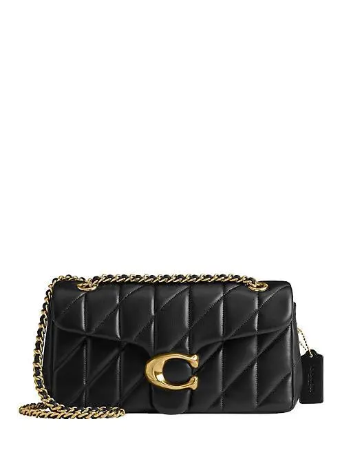 COACH Tabby 26 Quilted Leather Cross-body Bag - Black