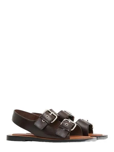 MANSUR GAVRIEL Cintura Sandal - Ebony