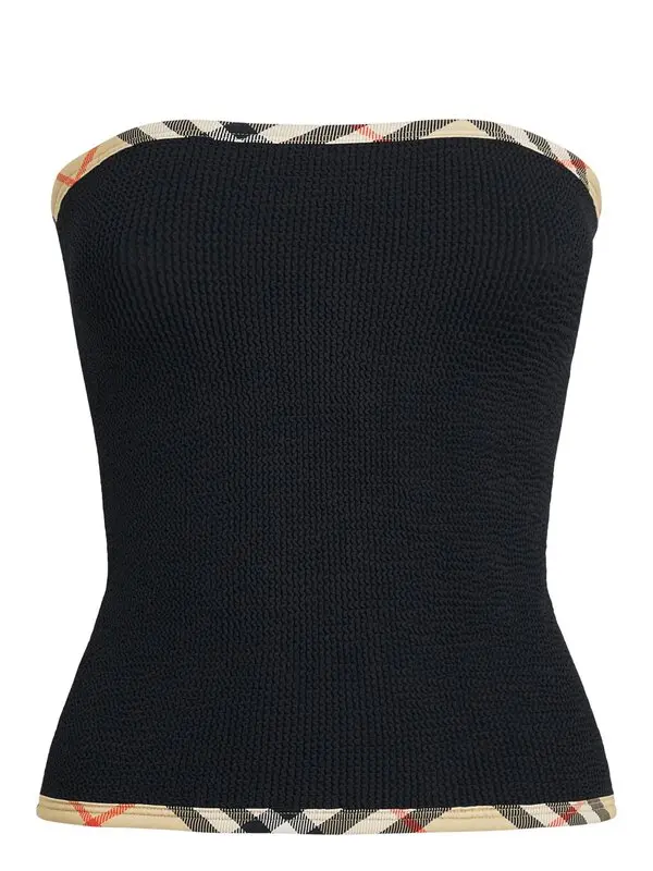 BURBERRY X HUNZA G Devyn Skirt/bandeau Top - Black