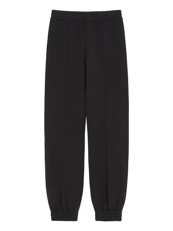 Valentino Garavani Jersey Vgold Sweatpants - Black