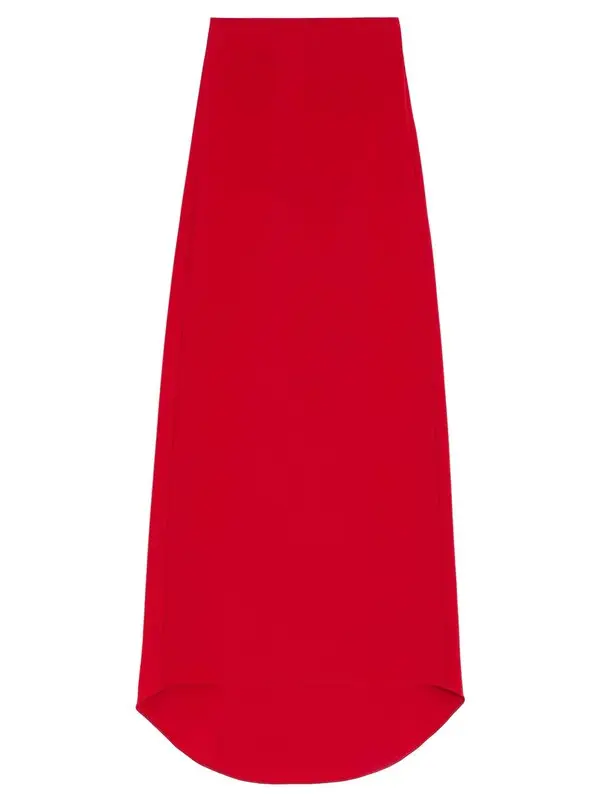 Valentino Garavani Silk Maxi Skirt - Red