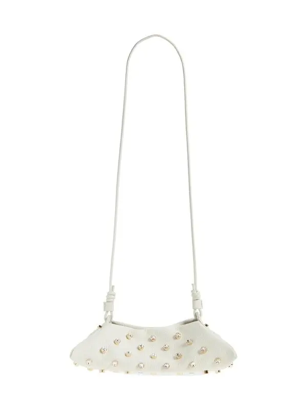 Altuzarra Mini Origami East/west Crossbody Bag - 380102 Ivory/crystal