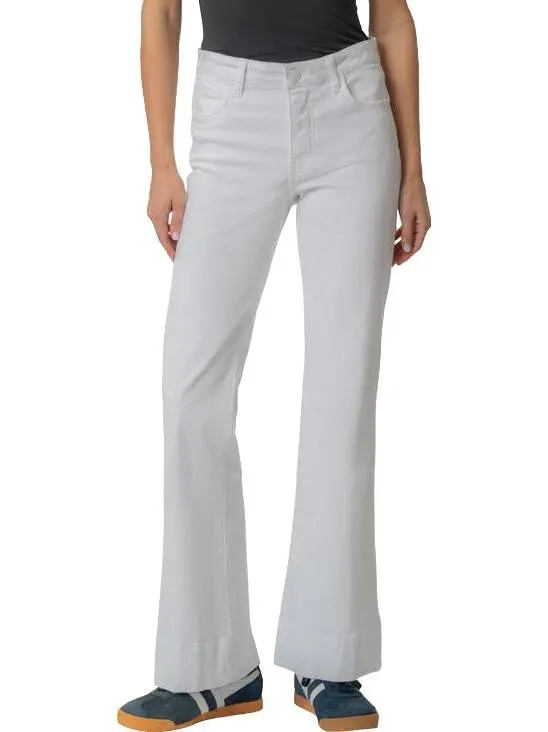 Kut From The Kloth Stella Fab Ab High Waist Flare Jeans - Optic White