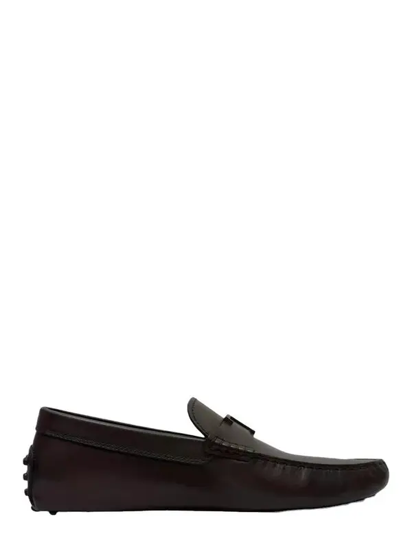 TOD'S T Timeless Gommino Loafers - Red