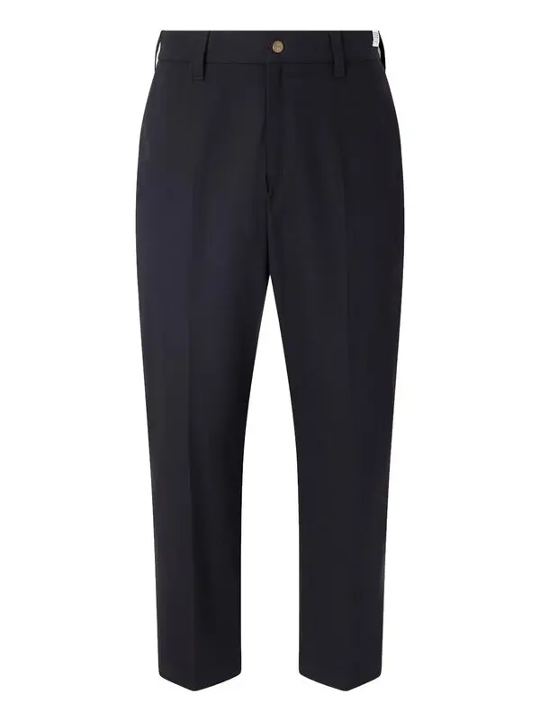 NEIGHBORHOOD Wide-leg Twill Trousers - Black