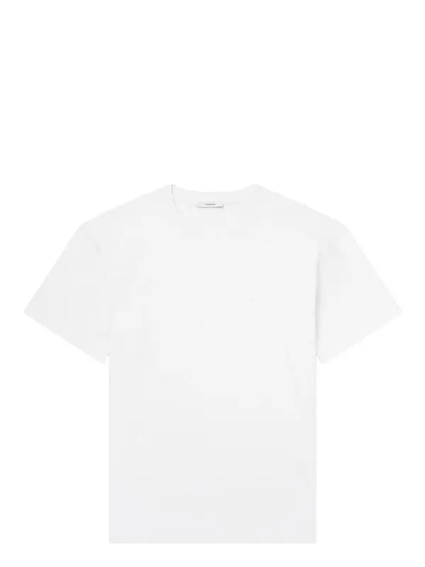 Givenchy Logo-appliquéd Cotton-jersey T-shirt - White