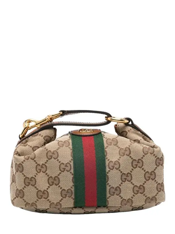 Gucci Ophidia Gg Pouch - Brown