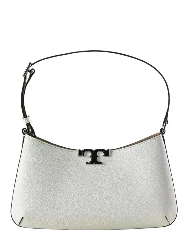 Tory Burch Eleanor Logo-plaque Shoulder Bag - White