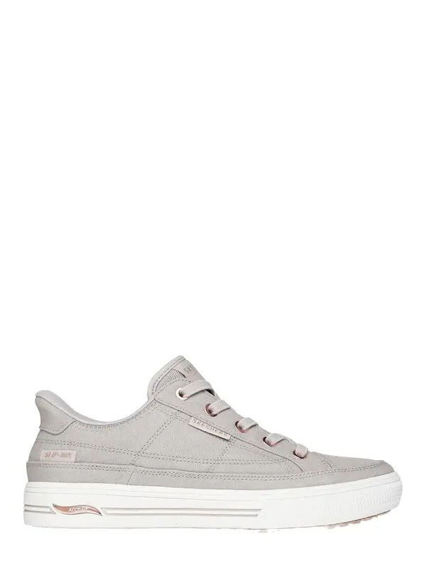 Sketchers Slip-ins Arch Fit Arcade Sneakers - Taupe