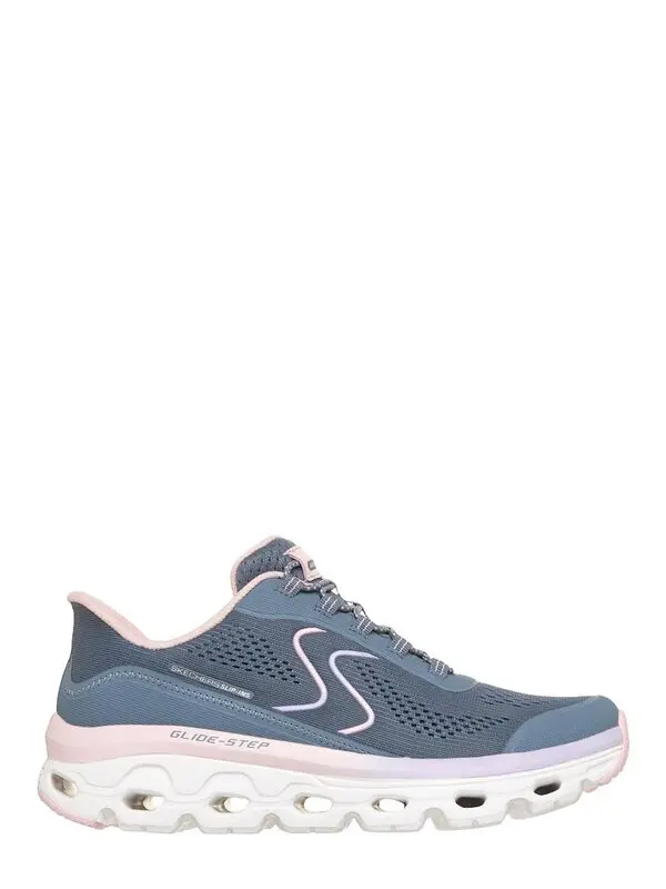 Sketchers Slip-ins Glidestep Sole - Slate/pink