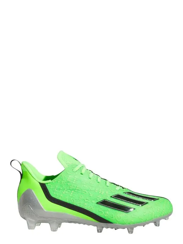 Adidas Adizero 12.0 Football Cleats - Team Solar Green/silver Metallic/core Black