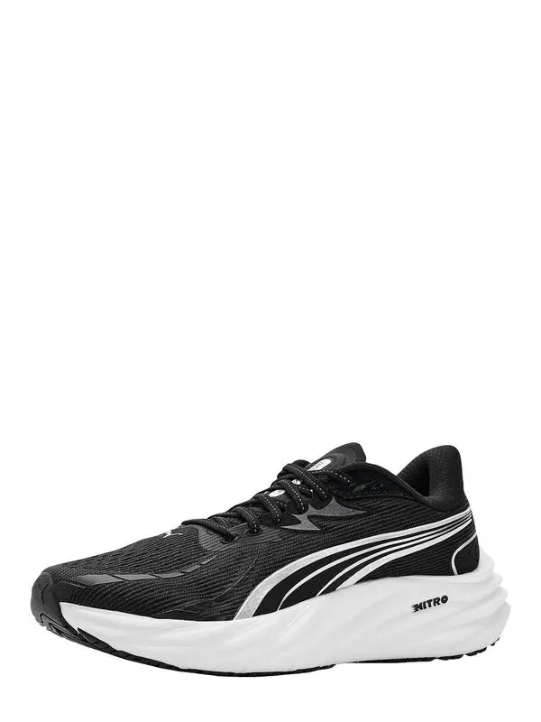 PUMA Velocity Nitro 4 Athletic Running Shoes - Black