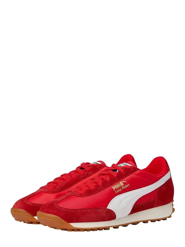 PUMA Easy Rider Vintage Athletic Shoes - Red