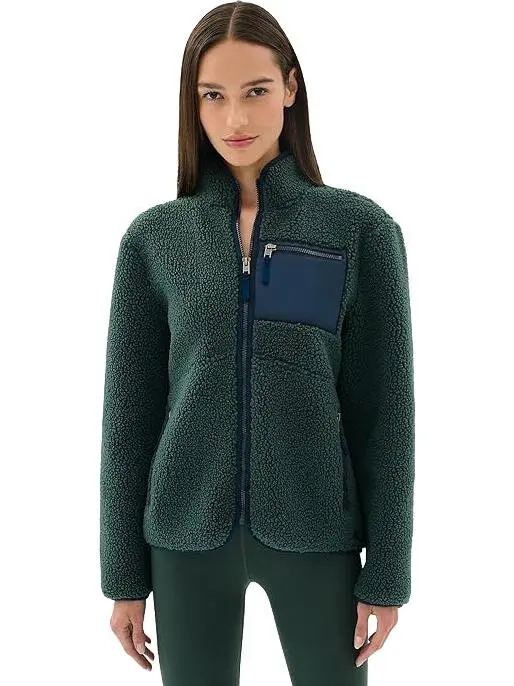 Splits59 Harris Sherpa Jacket - Green