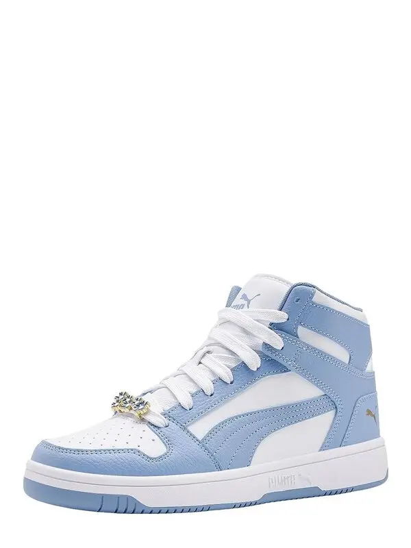 PUMA Rebound Layup Mid Top Sneakers - White
