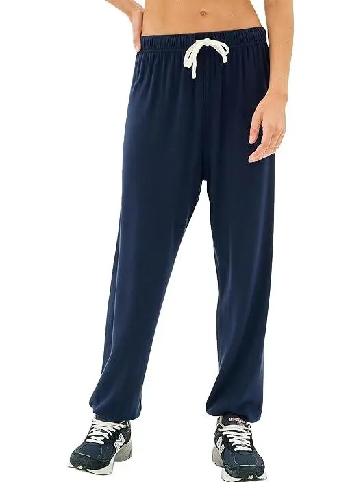 Splits59 Andie Oversized Fleece Sweatpants - Blue