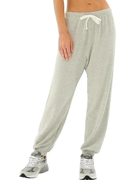 Splits59 Andie Oversized Fleece Sweatpants - Gray