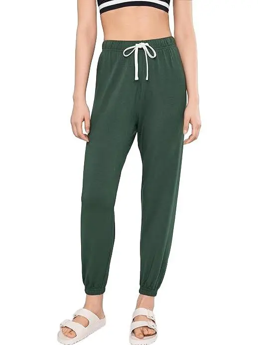 Splits59 Andie Oversized Fleece Sweatpants - Olive