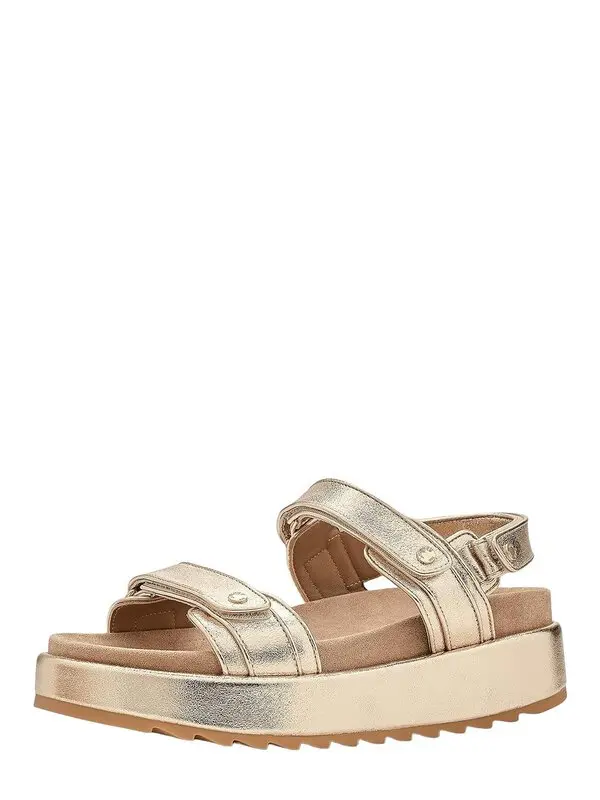 J/SLIDES NYC Sophie Sandals - Gold