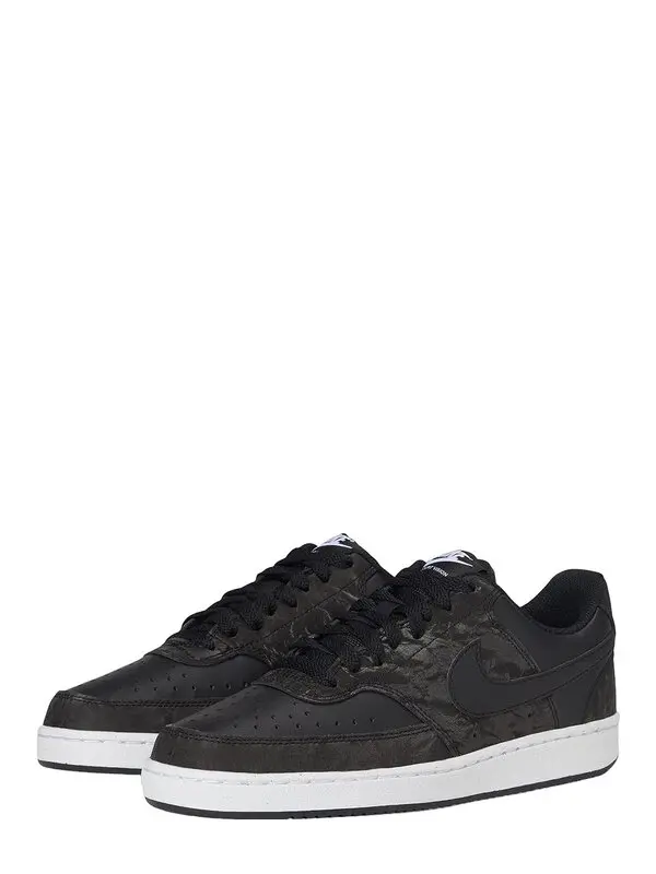 Nike Court Vision Low Top Sneakers - Black