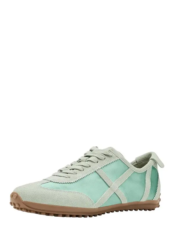 J/SLIDES NYC Emily Lace-up Sneakers - Green
