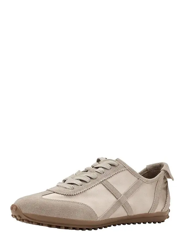J/SLIDES NYC Emily Lace-up Sneakers - Taupe