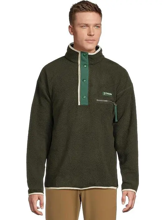 Columbia Half Snap Fleece Jacket - Blue