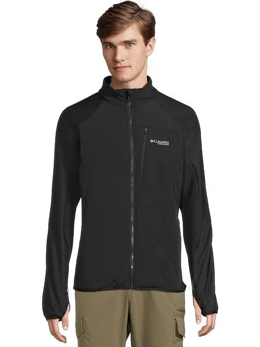 Columbia Arctic Crest Hybrid Full Zip Sweatshirt - Black