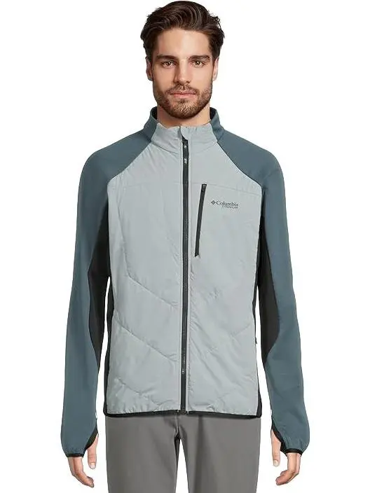 Columbia Arctic Crest Hybrid Full Zip Sweatshirt - Blue