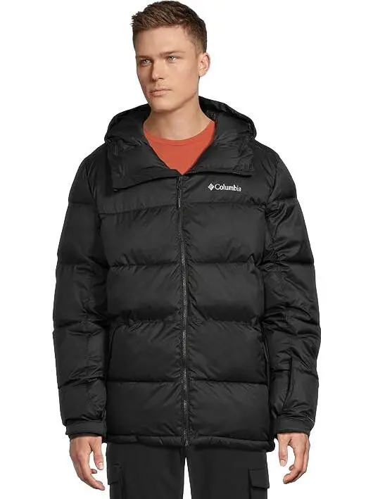 Columbia Puffer Jacket With Omni-heat Technology - Black