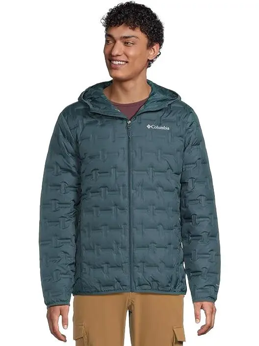 Columbia Delta Ridge Ii Hooded Down Jacket - Blue