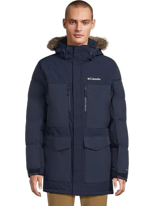 Columbia Marquam Peak Fusion Ii Parka Jacket - Navy