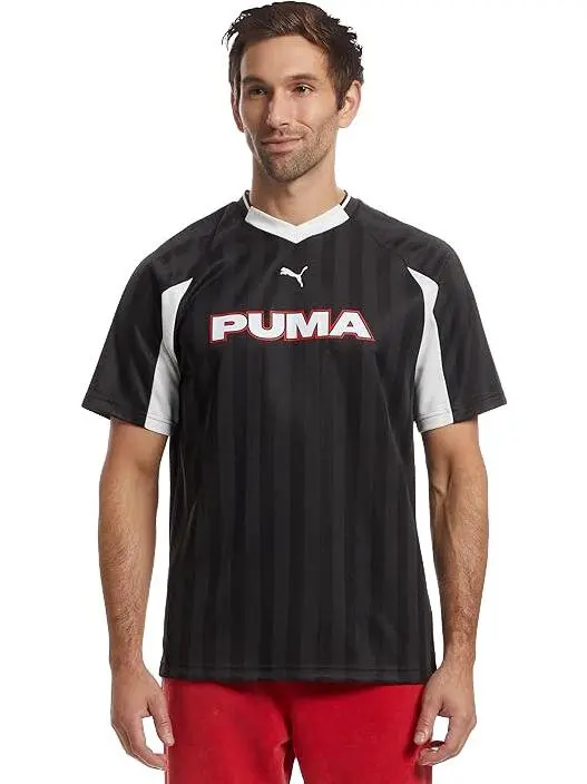 PUMA Sport Lifestyle Soccer Jersey Workout Vine - Black