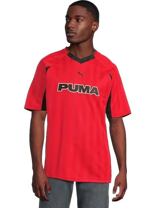 PUMA Sport Lifestyle Soccer Jersey Workout Vine - Red