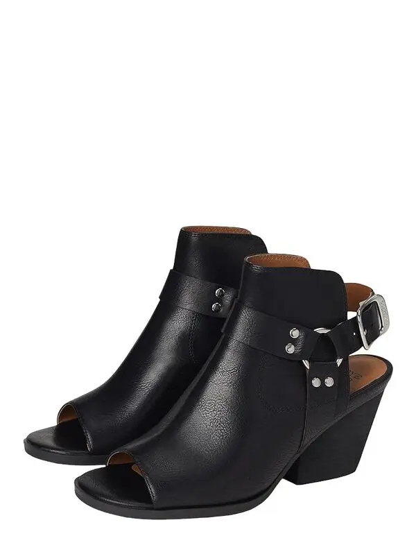 FRYE AND CO. Jolene Harness Ankle Boots - Black