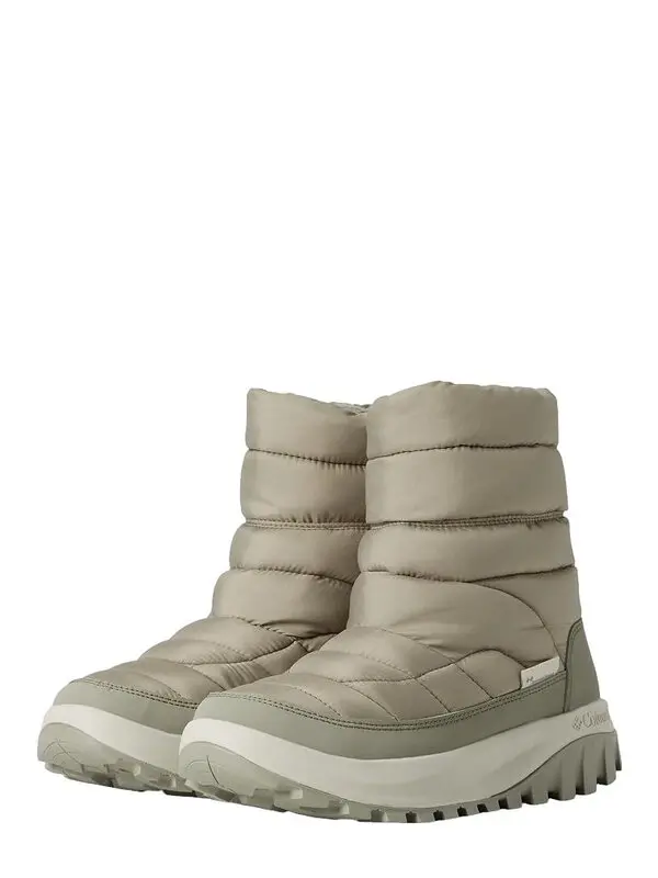 Columbia Snowtrot Mid Puffer Boots - Green