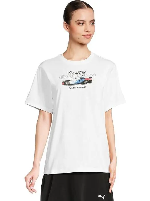 PUMA Bmw M Motorsport Graphic T-shirt - White