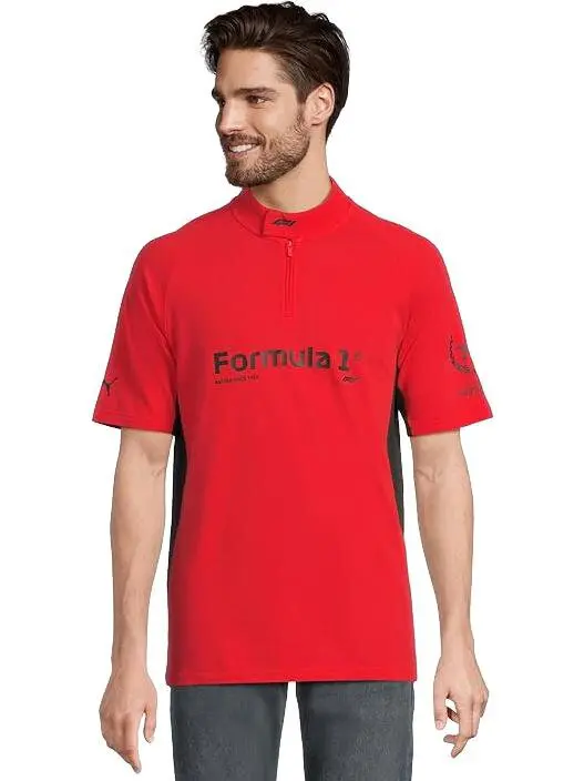 PUMA Formula 1 Polo 75 Years Clothing Pop - Red