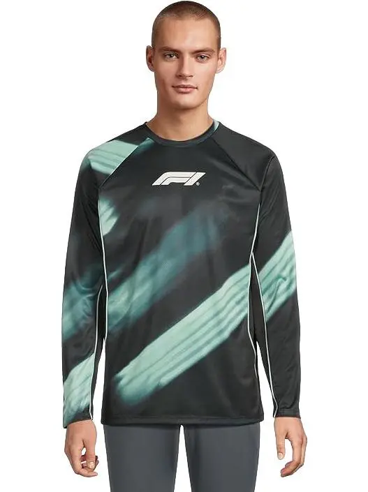 PUMA Formula 1 Long Sleeve Racing Jersey - Blue